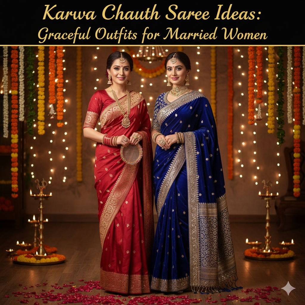 Stunning Karwa Chauth Saree Ideas to Celebrate in Style