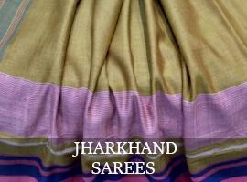 Jharkhand Sarees Online — Tribal Handwoven Silk Sarees | Luxurion World ...