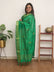 Stunning Green Handloom Banarasi Chiniya Silk Dupatta - Exquisite Boota ...