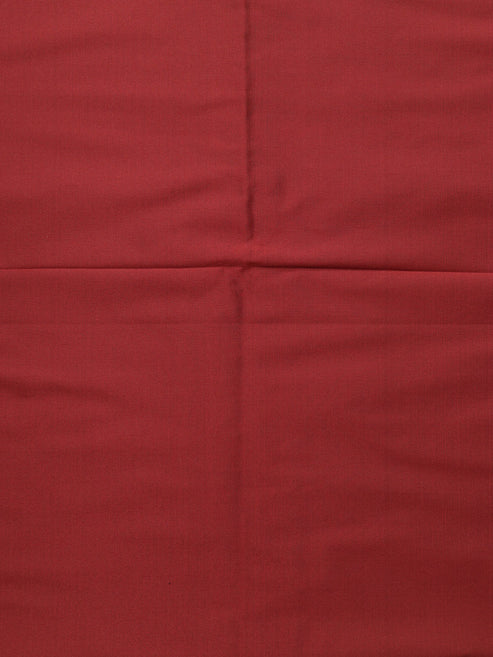 Shop the Elegant Maroon Plain Silk Fabric (1 Mtr) for Your Next Project