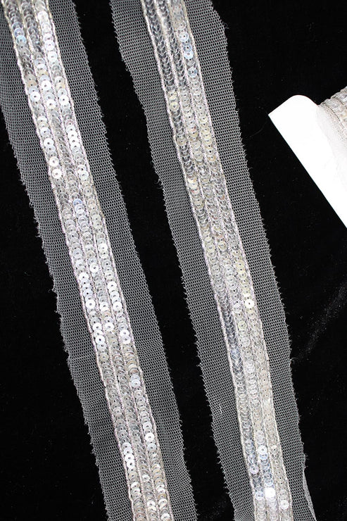 Get 20% Off on White Handwork Lace - 9m Roll