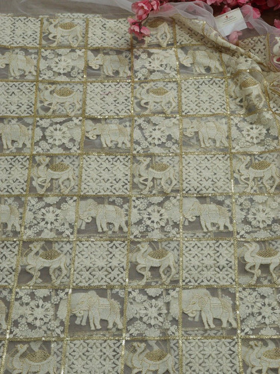 Dyeable Trendy Net Fabric: Enhance Your Style with 1 Mtr of Versatile ...